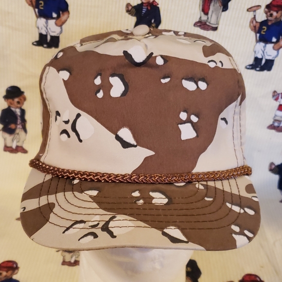 San Sun | Accessories | Vintage Camo Hat | Poshmark